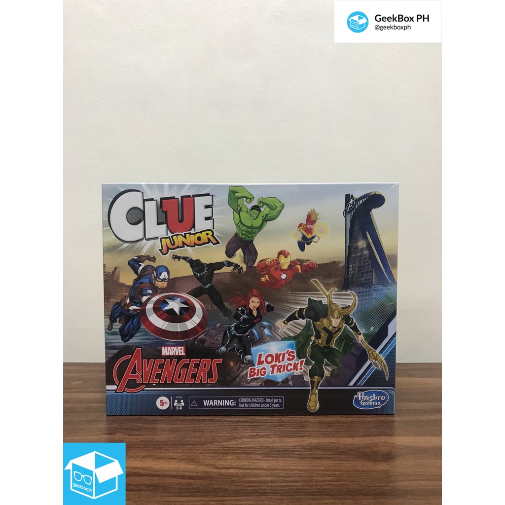 Clue Junior: Marvel Avengers Board Game | Shopee Philippines