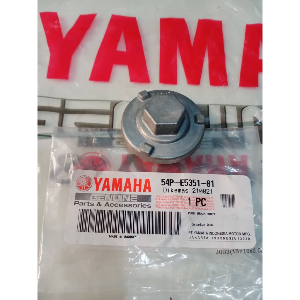 YAMAHA GENUINE OIL DRAIN PLUG MIO I 125,M3,MIO SOUL I 125,NMAX V2,AEROX | Shopee Philippines