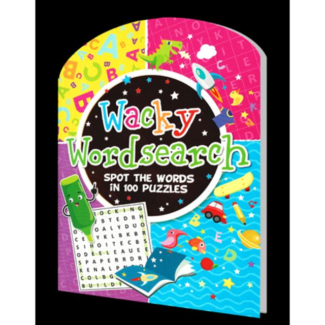 SHAPED PUZZLES FOR KIDS-WACKY WORD SEARCH | Shopee Philippines