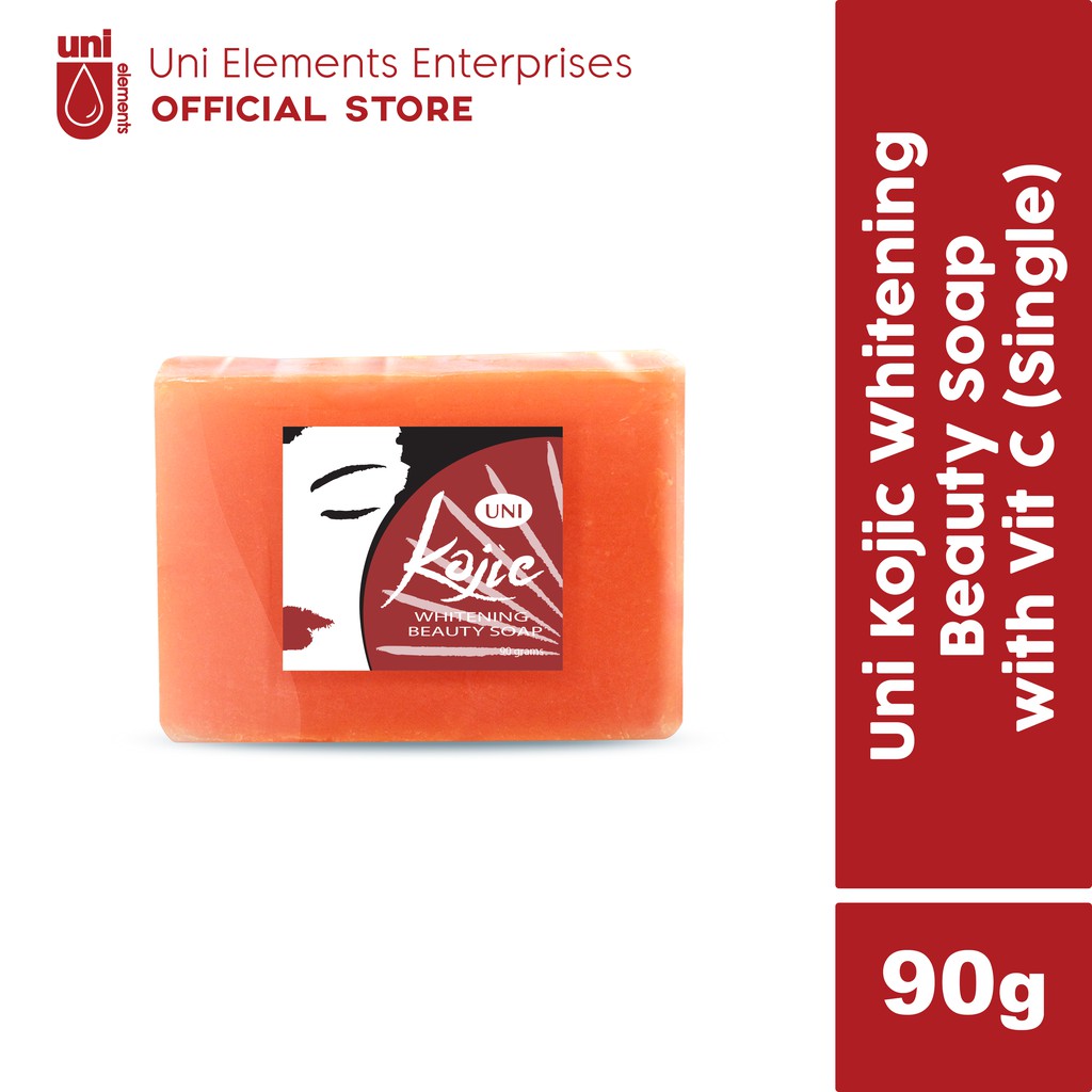 Kojic Whitening Beauty Soap With Vit. C Single 90g | Shopee Philippines