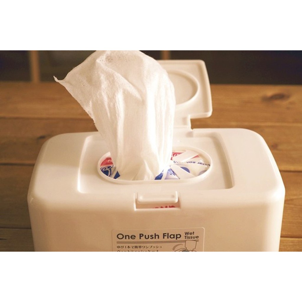 Wet tissue box with flip lid | Shopee Philippines