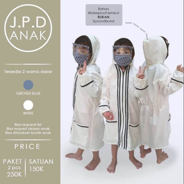 Self Protection Suit For Children (Can request Child Size) | Shopee ...