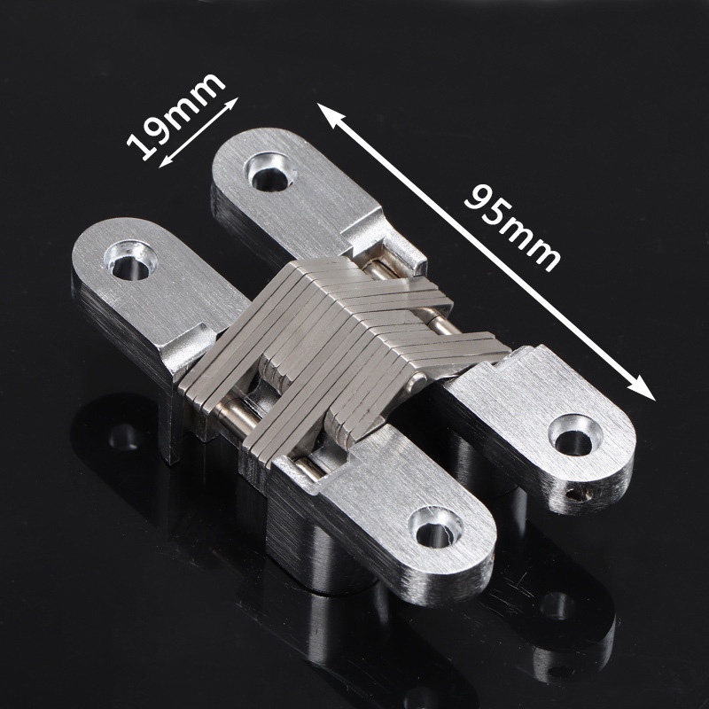 Hidden Concealed Cross Hinge Invisible Hinge For Door Cabinets 13x60mm ...