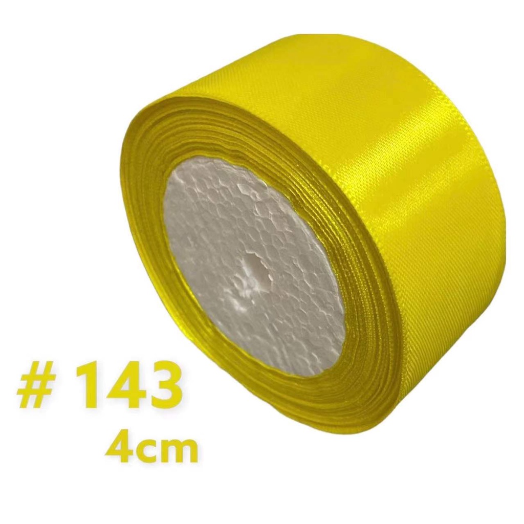 (25 yards/roll) 40mm Single Face Satin Ribbon Fabric Webbing Decoration ...