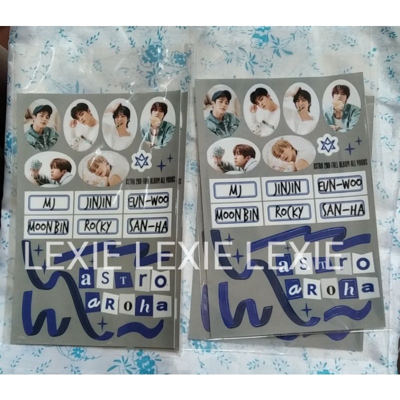 (BOOKED) STICKER WITHDRAMA ASTRO | Shopee Philippines