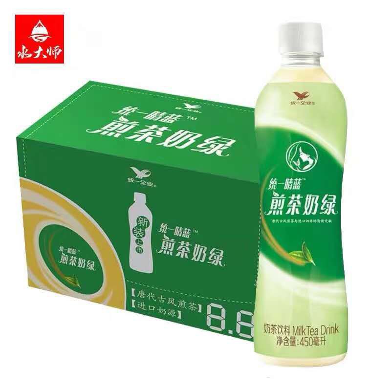 Uni President Green Milk Tea 450ml | Shopee Philippines