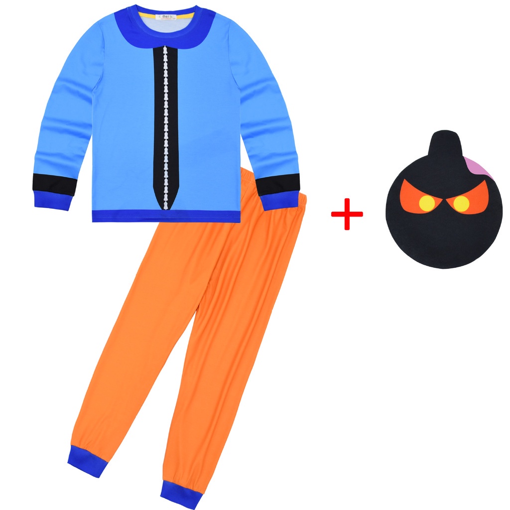 Game Cosplay Costume Friday Night Funkin FNF WHITTY Children Long ...