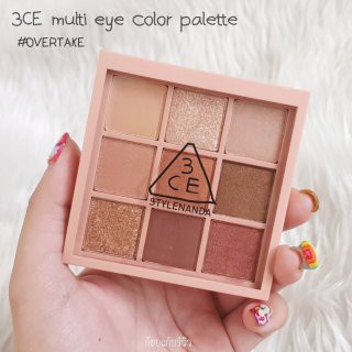 (AUTH Commitment, HIDDEN TAG) 3CE Multi Eye Color Palette OVERTAKE 9 ...