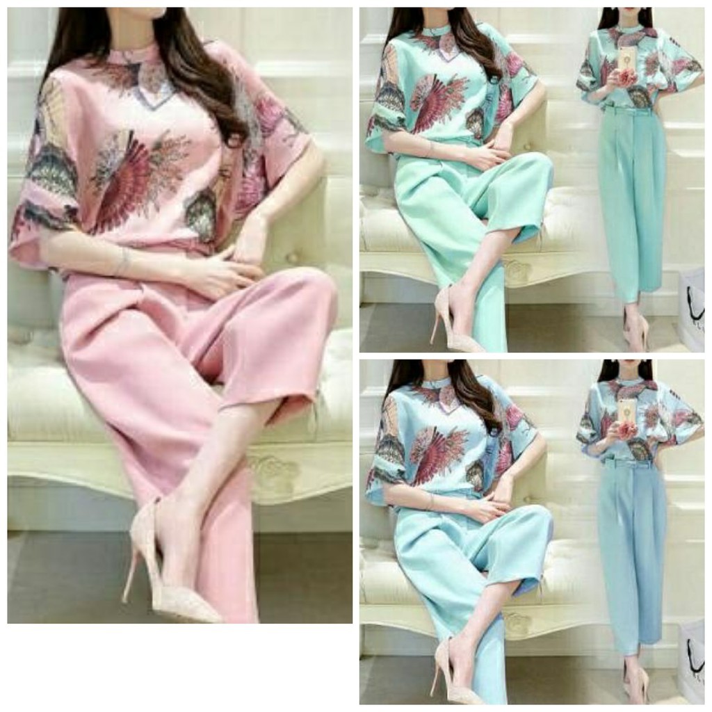Maya Fan Clothing Women's Clothing Set Beautiful MOTIF READY 3 Color ...