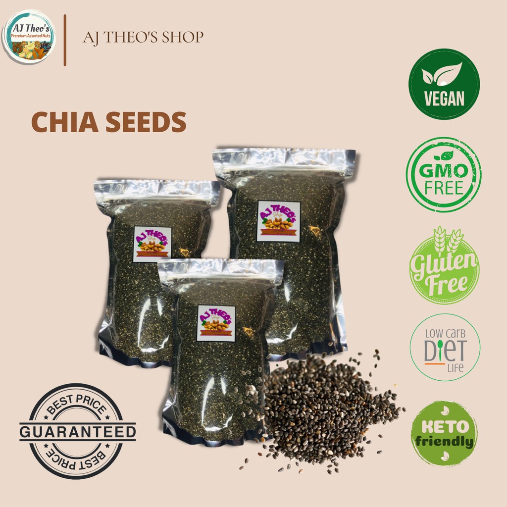 Chia Seeds (Organic 500 grams) | Shopee Philippines