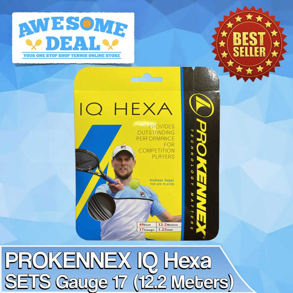 ProKennex IQ Hexa Sets Tennis String (Pro Kennex) | Shopee Philippines
