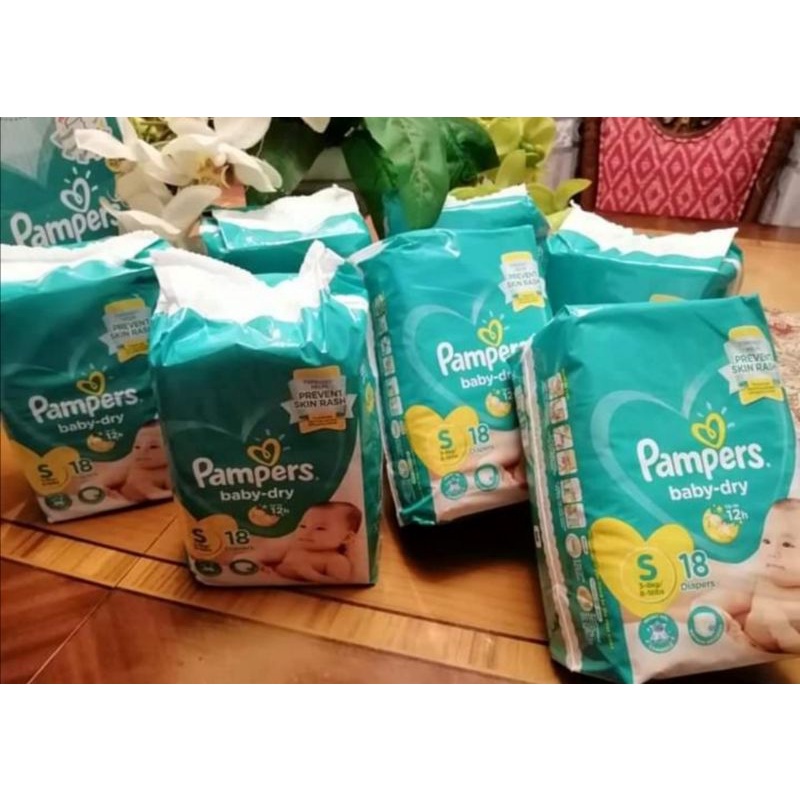 Pampers Tape Small 18pcs | Shopee Philippines
