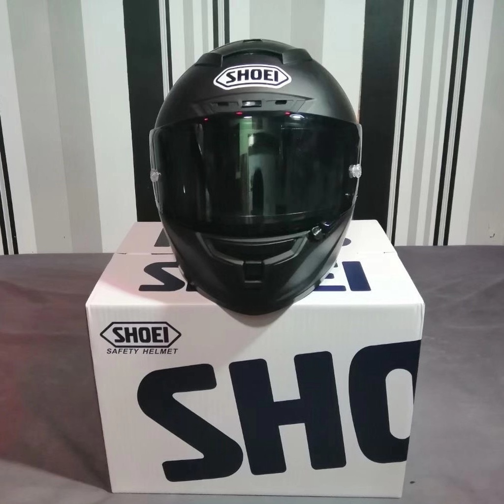SHOEI Full Face Motorcycle Helmet SHOEI X14 Matte Black Full Face ...