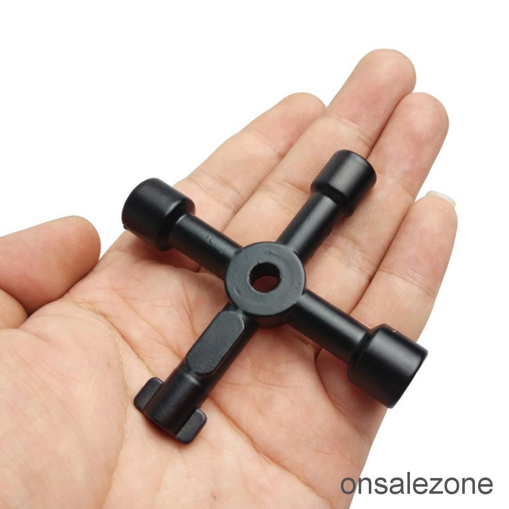 OZPH 1 Pcs 4 In 1 Cross Switch Key Wrench Universal Square Triangle ...
