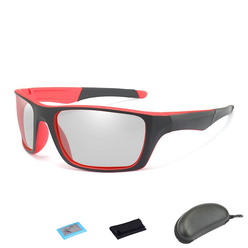 Polarized Photochromic Sunglasses Men Women Outdoor Sport Sunglasses ...