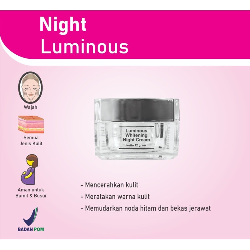 Night Luminous (retail) | Shopee Philippines