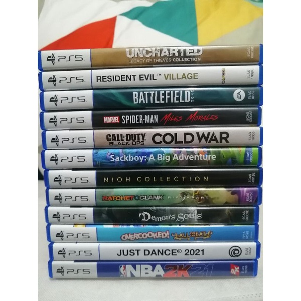 Preloved PS5 Games Mint Condition | Shopee Philippines