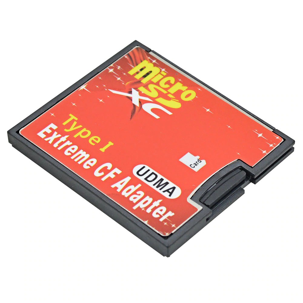 Micro SD Converter becomes Compact Flash Card Extreme CF SDXC TF ...
