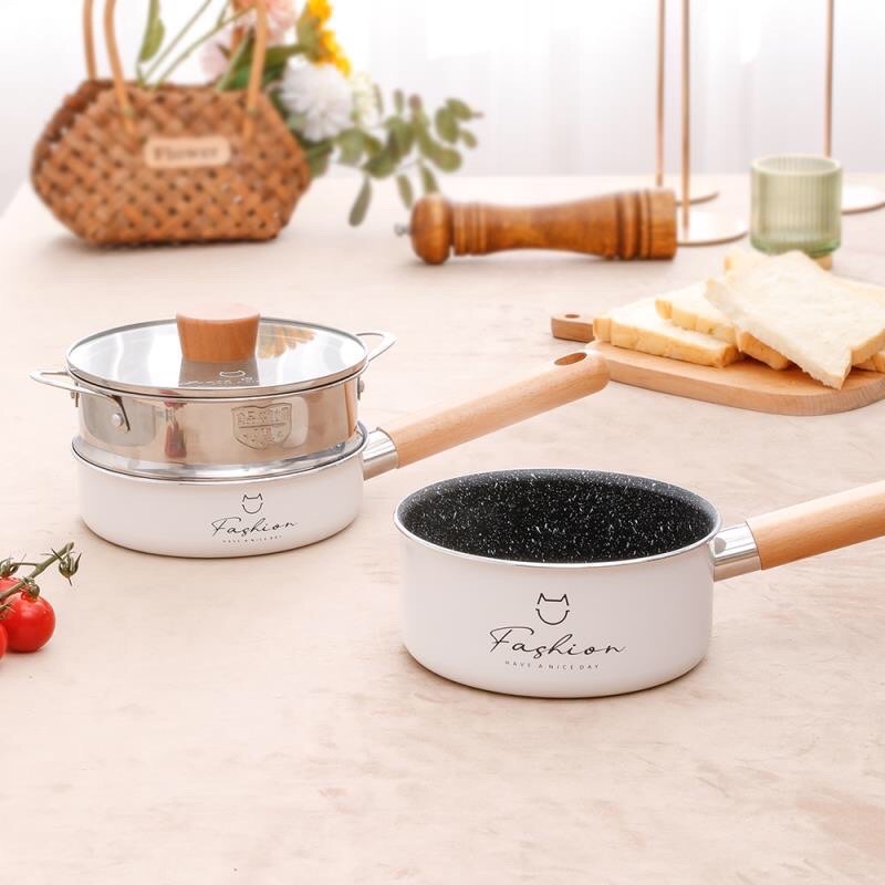 Fashion Pan Set 5 Details (Make Baby Food) | Shopee Philippines