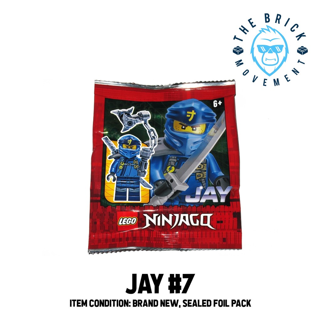 LEGO® NINJAGO Jay Foil Pack #7 | Shopee Philippines