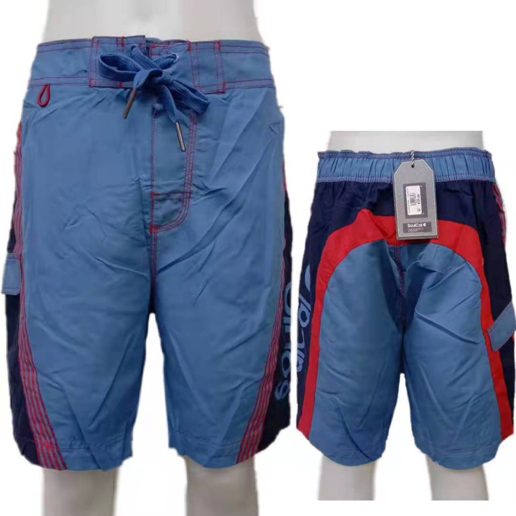 SSFashion Men's Original Board Shorts COD#CSO&CO DLX Soulcal | Shopee ...