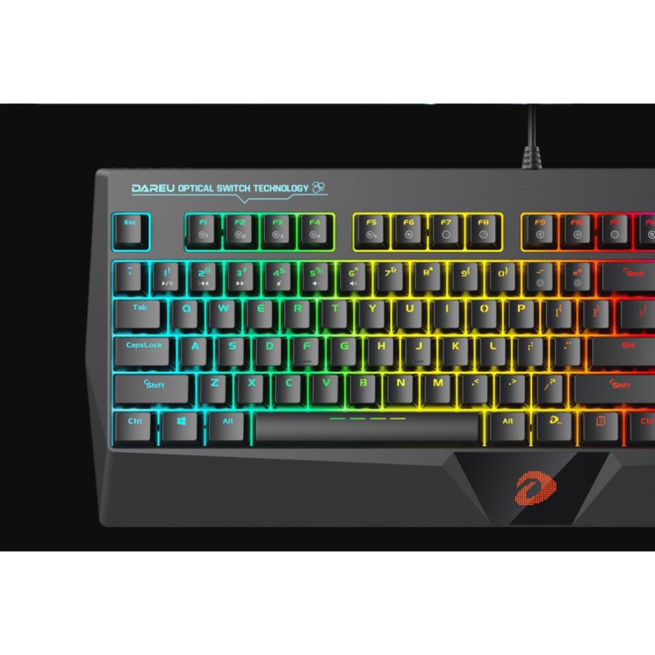 DAREY EK832 optical switch mechanical Gaming Keyboard | Shopee Philippines