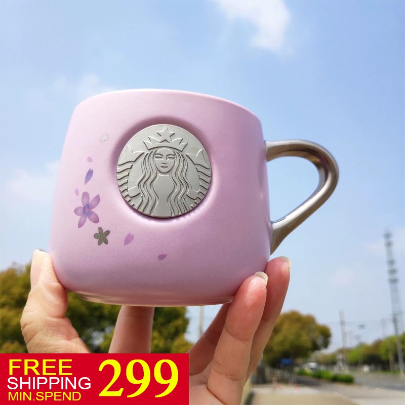 MOLLY Starbucks Mug cherry blossom season Pink Cherry Blossom bronze ...