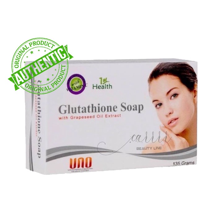 UNO 1st Health Glutathione Soap (135g) | Shopee Philippines