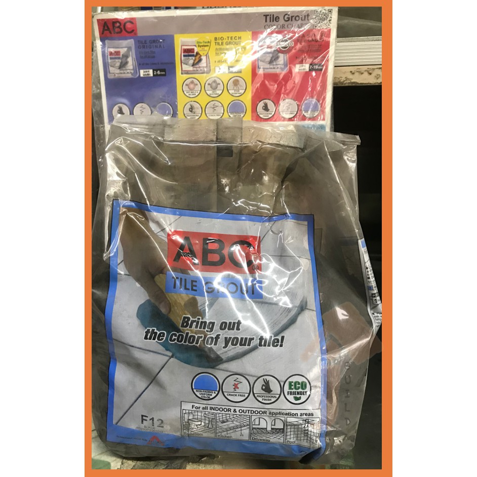 ABC tile grout original 2kg | Shopee Philippines