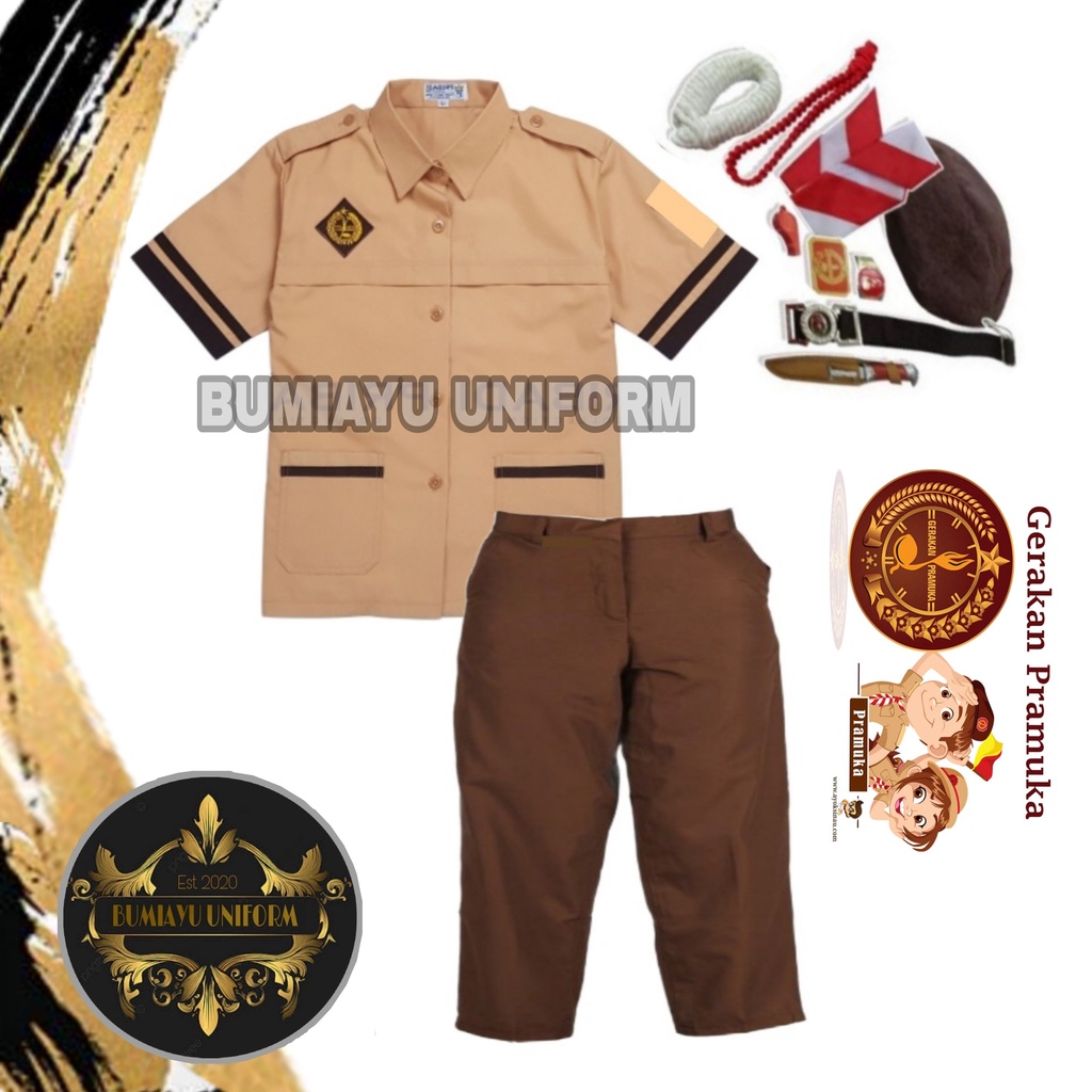 Sd Alert Scout Uniform Short Long Suit for Boys Grades 1-6 Elementary ...