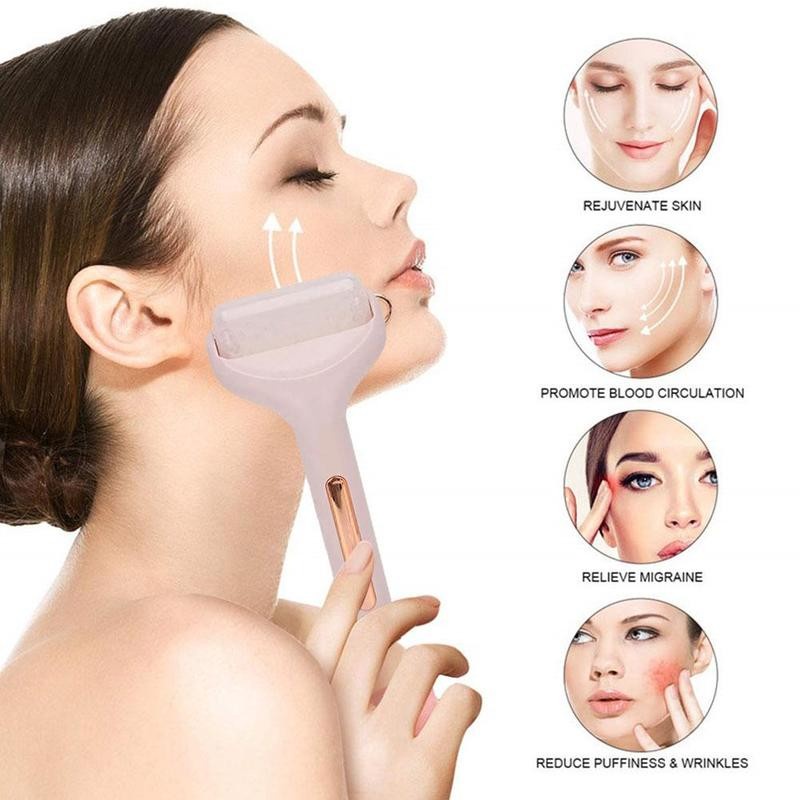 Ice Facial Roller Skin Cooling Facial Massager Ice Globes For Skincare ...