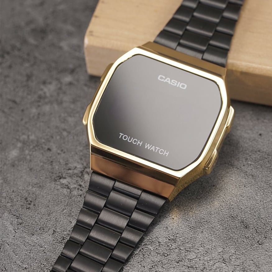 CA060 New!!Casio Touch Screen Digital Japan Steel Watch High Quality ...