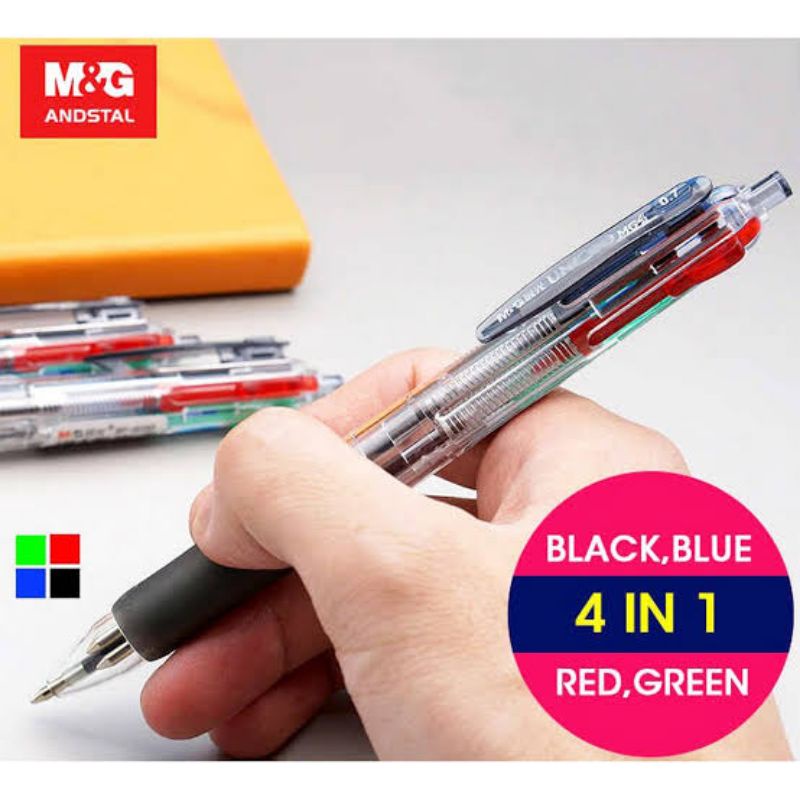 DONG-A 4in1 Multi Color Ballpen (Sold Per piece) | Shopee Philippines