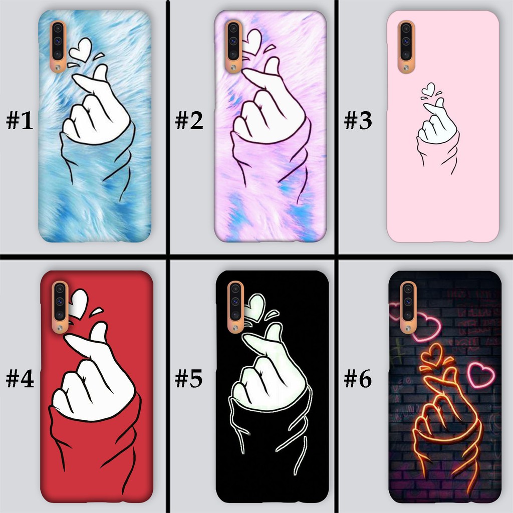 Korean Heart Sign Design Hard Phone Case for Oppo F1s/A59/F9/F7/A37/A3s ...
