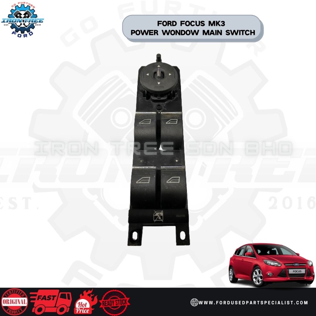 Ford Focus Mk3 Power Window Main Switch | Shopee Philippines