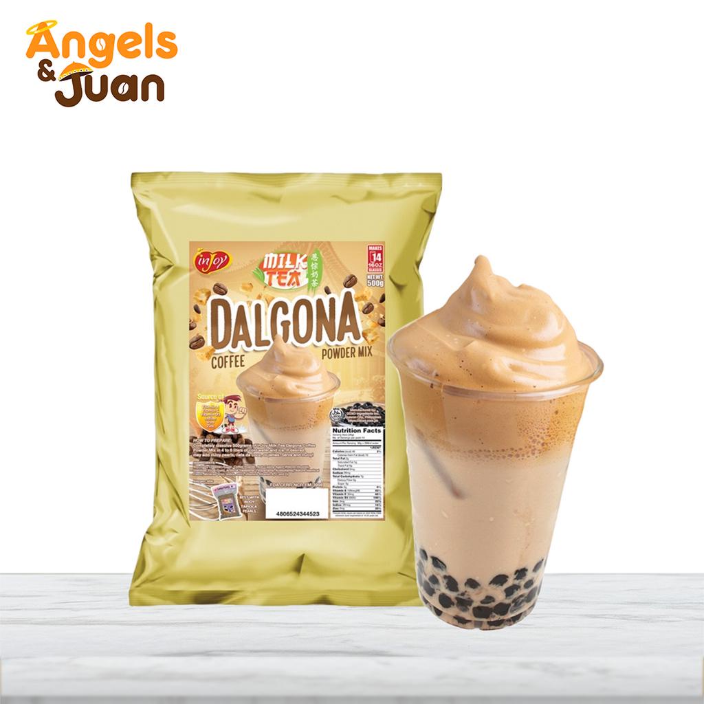 inJoy Dalgona Powdered Milk Tea Drink 500g | Shopee Philippines