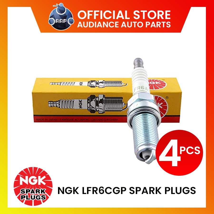 ORIGINAL NGK LFR6CGP Spark Plugs for Toyota Innova | Hi-Lux | Fortuner ...