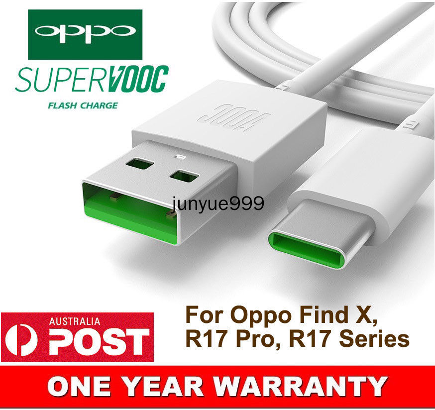 Brand New OPPO VOOC USB Type-C Cable Fast Charging Cord For Oppo Find X ...