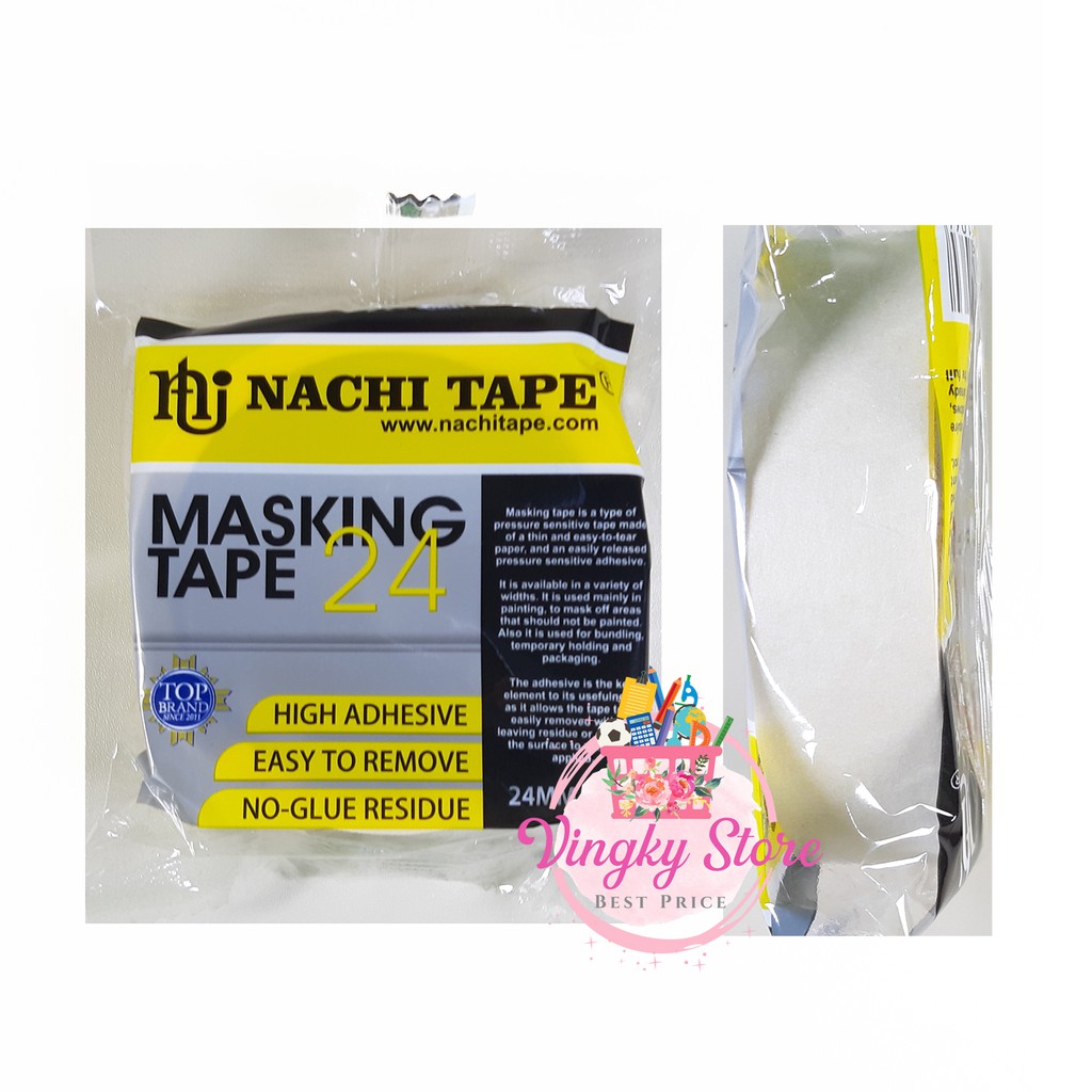 Masking Tape / 24mm Nachi Paper Duct Tape | Shopee Philippines
