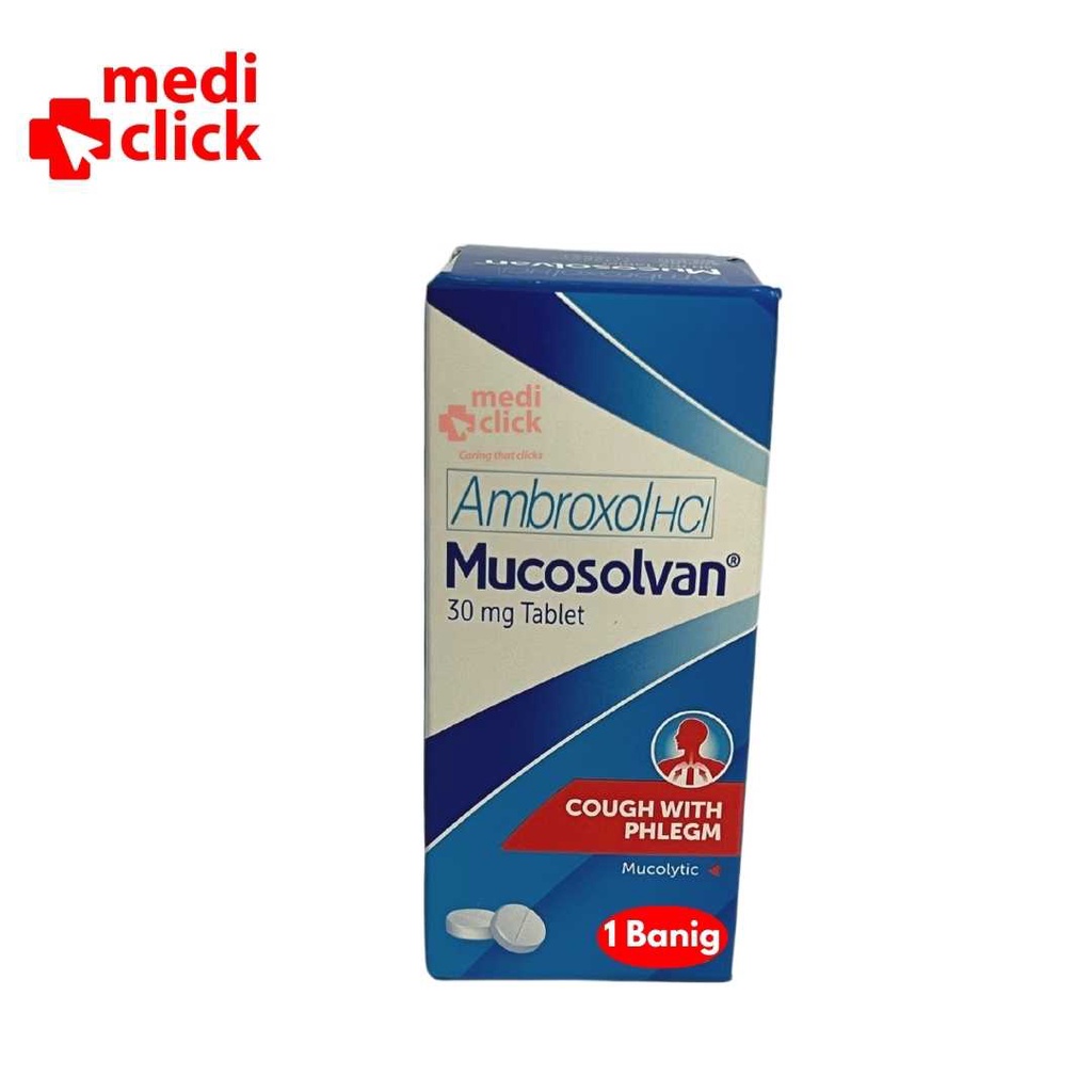 Mucosolvan 30mg - 10 TABLETS | Shopee Philippines