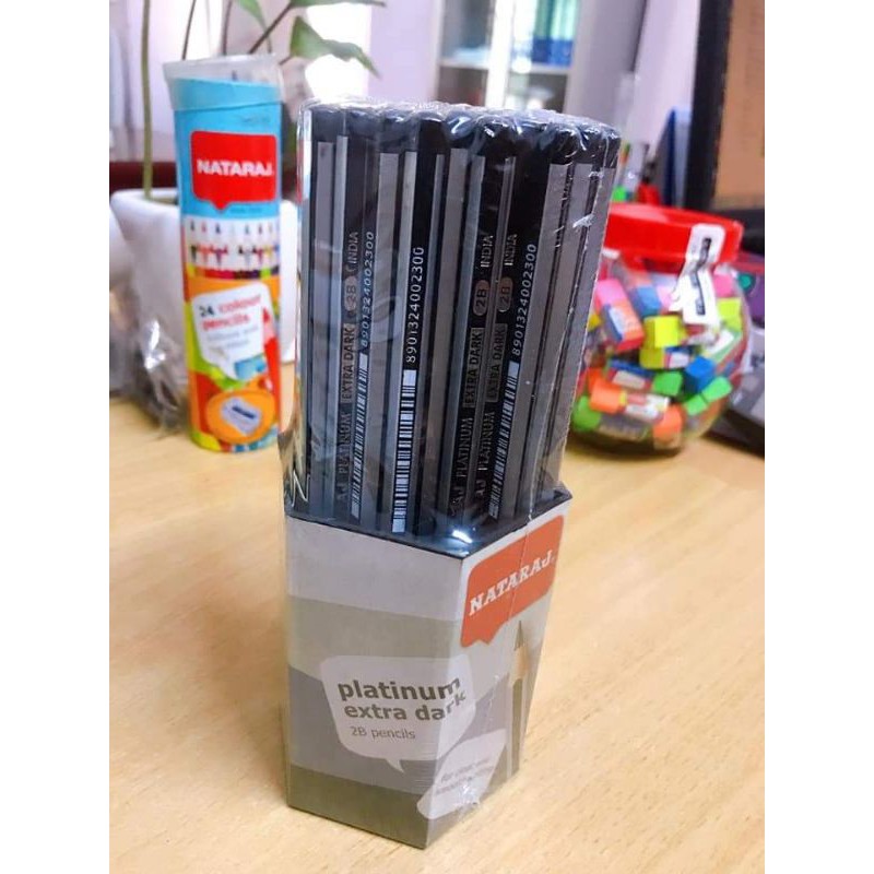 Box of 12 HB pencils (with 1 eraser + 1 sharpener) | Shopee Philippines