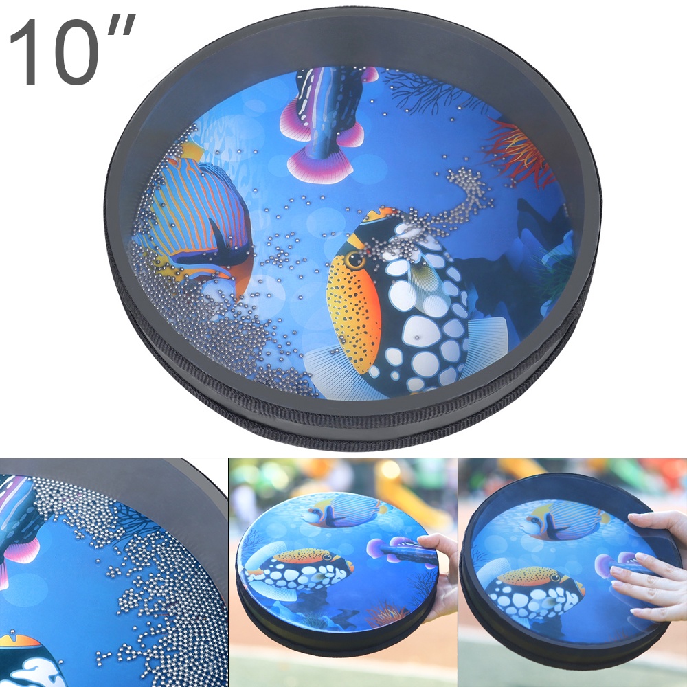 10'' Sea Drums Waves Sound Ocean Hand Drum Musical Educational for ...