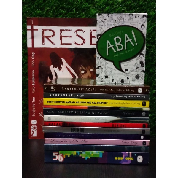 BOB ONG Books / VISPRINT Editions / Sold Per Piece (Preloved / Free ...