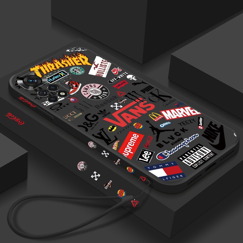 Logo Casing Redmi Note 12 Pro 12C Poco X5 Pro 5G F5 Mi 12T 12 Lite K60 ...