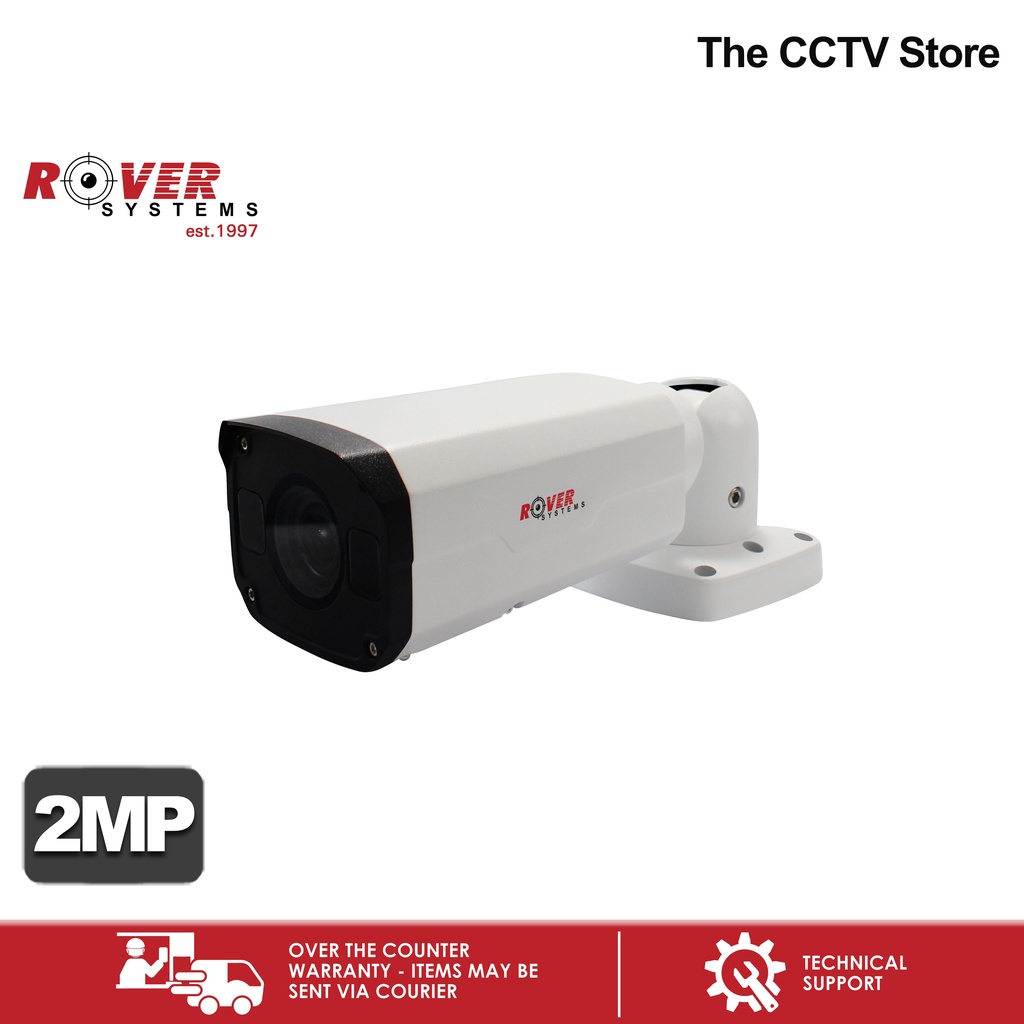Rover Systems 2MP 1080P IP Bullet Varifocal CCTV Camera Outdoor ...