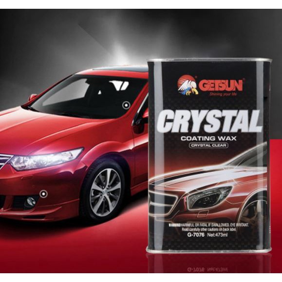Getsun Super Protect Easy to Use Crystal Coating Wax 354ml | Shopee ...