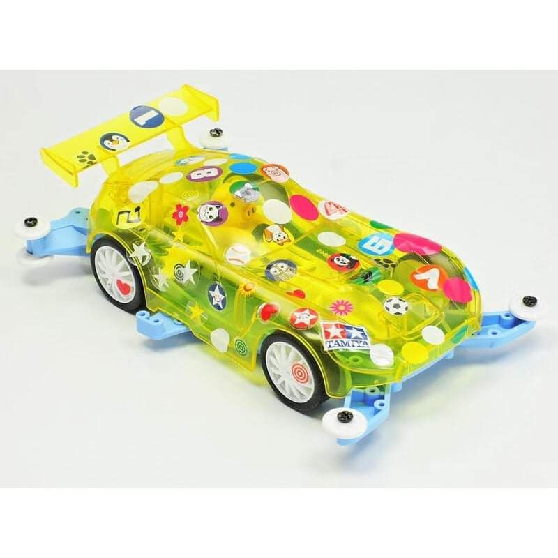 Tamiya Mini 4WD pig racer (Yellow/Silwolf/ MA chassis kit | Shopee ...