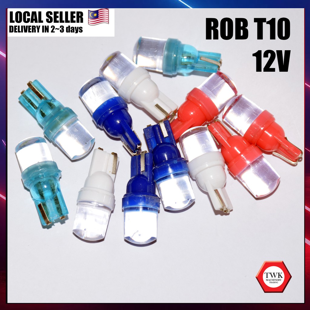 TWK T10 Led Cob Bulb 8smd 12V 4014 Chipsets LED Replacement Bulbs For ...