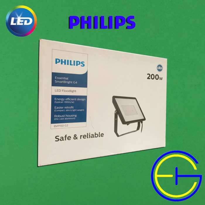 Bvp150 LED180 Gen2 220-240V 200W SWB ID GM FloodLight Philips | Shopee ...