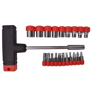 Japan 21pcs T-box wrench Screwdriver and Socket bits Set Hex Wrench T ...